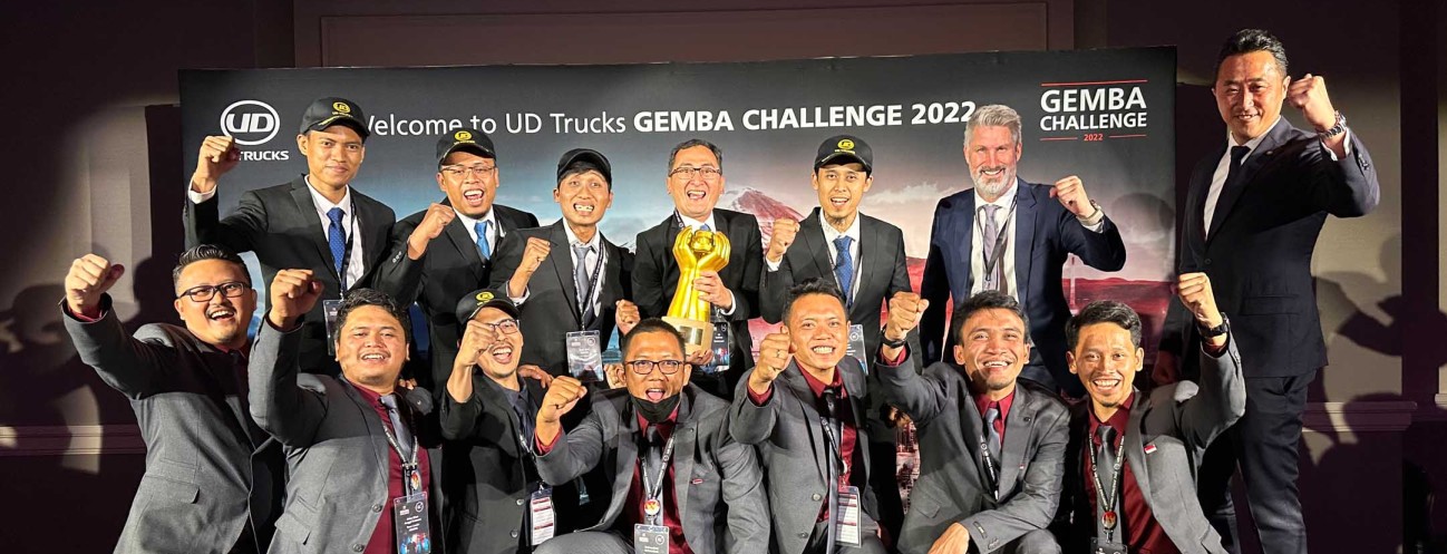 UD Trucks Indonesia Tutup Tahun 2022 dengan Kemenangan di Gemba Challenge 2022 | UD Trucks